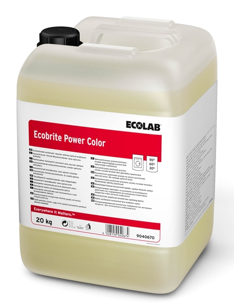 Ecolab Ecobrite Power Color 20 Kg - Hygiene Express Ihr Online-Shop